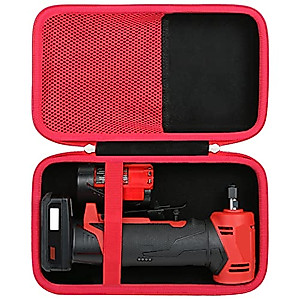 Khanka Hard Storage Case Replacement for Milwaukee 2485-20 M12 FUEL Right Angle Die Grinder, Case Only
