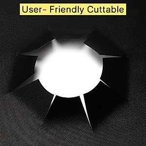 SUEIANNMN Gas Stove Burner Covers Universal Gas Stove Protectors, 5 Holes Protectors Reusable Heat Resistance Gas Range Non-Stick Washable Stove Top Protectors Liners Fast Clean Kitchen Cooking