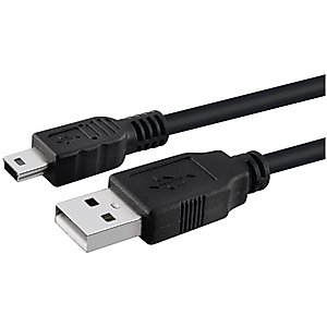 Bek 6ft PS3 Controller Charger Cable - Magnetic Ring Mini USB Data Charging Cord for PS Move PlayStation 3 Wireless Controller, Digital Camera, TI84 Plus CE