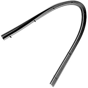 APDTY 133984 Rubber Weatherstrip Door Seal (Lower Door Mounted; Front Left or Right) Compatible with 1999-2017 Ford F250 F350 F450 F550 Super Duty Pickup or Excursion (Replaces F81Z-2520758-AA,