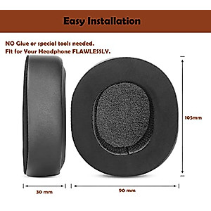 DowiTech Cooling Gel Headphone Replacement Ear Pads Cushions Headset Earpads Compatible with SteelSeries Arctis 9/Arctis 7/Arctis 5/Arctis 3/Arctis 1 RGB Illuminated Gaming Headset
