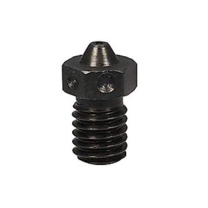 1piece Hardened Steel Nozzle M6 Thread Nozzle 0.8mm for 1.75mm V6 Hotend Prusa i3 MK3 MK2 Printing PEI PEEK or Carbon Fiber Filament use (0.8mm)