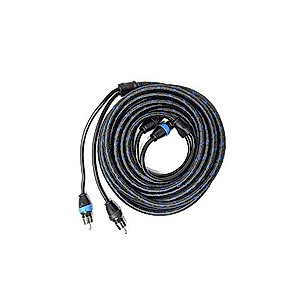 Sky High Car Audio 2 Channel 18 ft RCA Cables Triple Shield Nylon Coated
