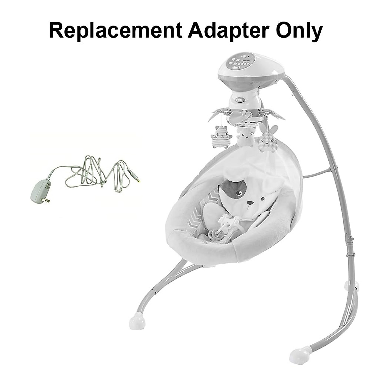 Replacement Part for Fisher-Price Sweet Snugapuppy Dreams Cradle 'n Swing - DRG43 ~ Replacement Adapter