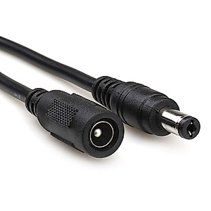 JEEUE 12V Power DC Male to Female Cable with On/Off Switch, 5.5mm x 2.1mm DC Cable Extension Inline Rocker Switch for Driving Recorder DC Desk Lamp DC Fan DC Strips -1FT