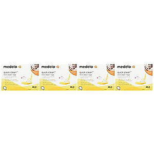 Medela Quick Clean Micro-Steam Bags Economy Pack of 4 retail boxes (20 Bags Total)