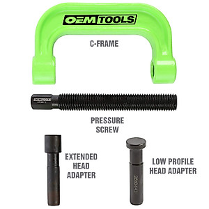 OEMTOOLS 25104 21-Piece Master Ball Joint Press Kit, Ball Joint Puller for Upper and Lower Ball Joints, U-Joints, and Brake Pins, Automotive Tool Kit Compatible with 2WD and 4WD Vehicles