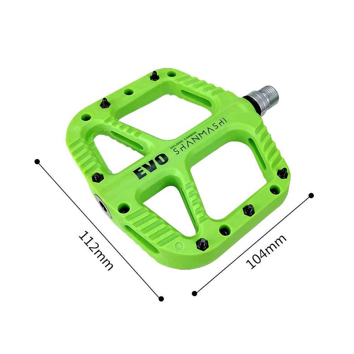 Mtb Pedals Bike Pedals Bike Accesories Mountain Cycle Accessories Bike Pedal Bicycle Accessories Cycling Accessories Bike Accessories green,free size