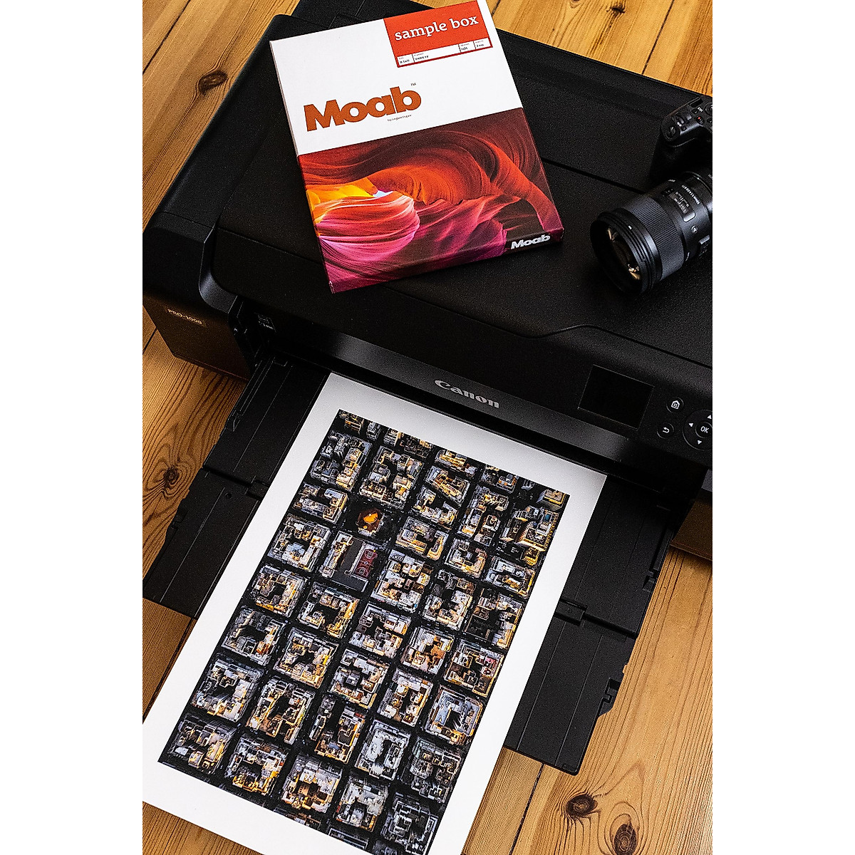 Moab Entrada Rag Bright 190, 100% Cotton Fine Art Archival Inkjet Paper, 2-Sided, Smooth (Hotpress) Bright White Matte, Medium Weight 190gsm, 4 x 6 Inches, 50 Sheets