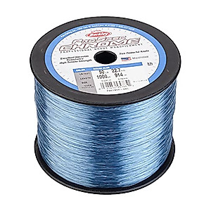 Berkley ProSpec® Chrome, Ocean Blue, 25lb | 11.3kg, 1000yd | 914m Monofilament Fishing Line, Suitable for Saltwater Environments