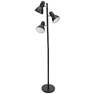 Boston Harbor TL-TREE-134-BK-3L 3-Light Adjustable Tree Lamp, 60 W, A19