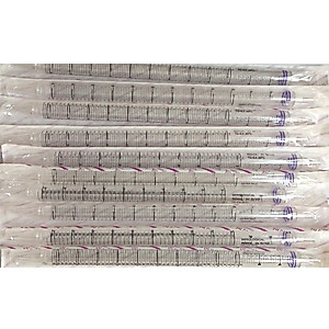 EarthOx Sterile Serological Pipettes 50ml (Individually Packaged) (10 Pipettes)