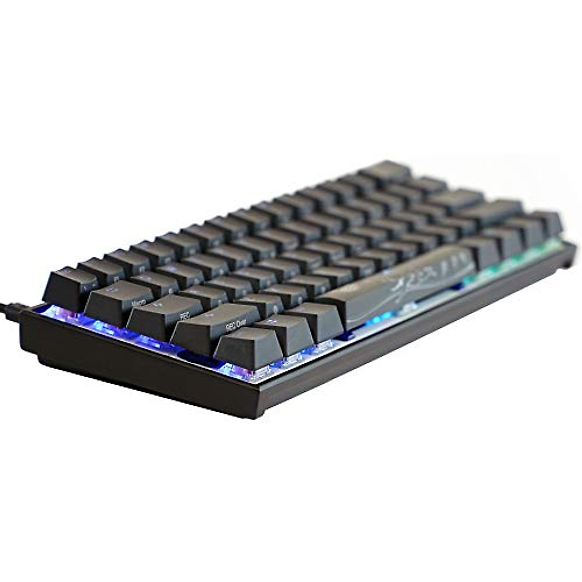 Ducky Mecha Mini v2 RGB LED 60% Double Shot PBT Mechanical Keyboard Cherry MX Brown