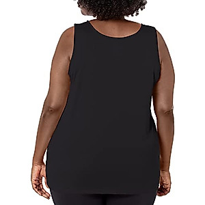Just My Size Women's Plus-Size Cooldri Performance Scoopneck Tank Top