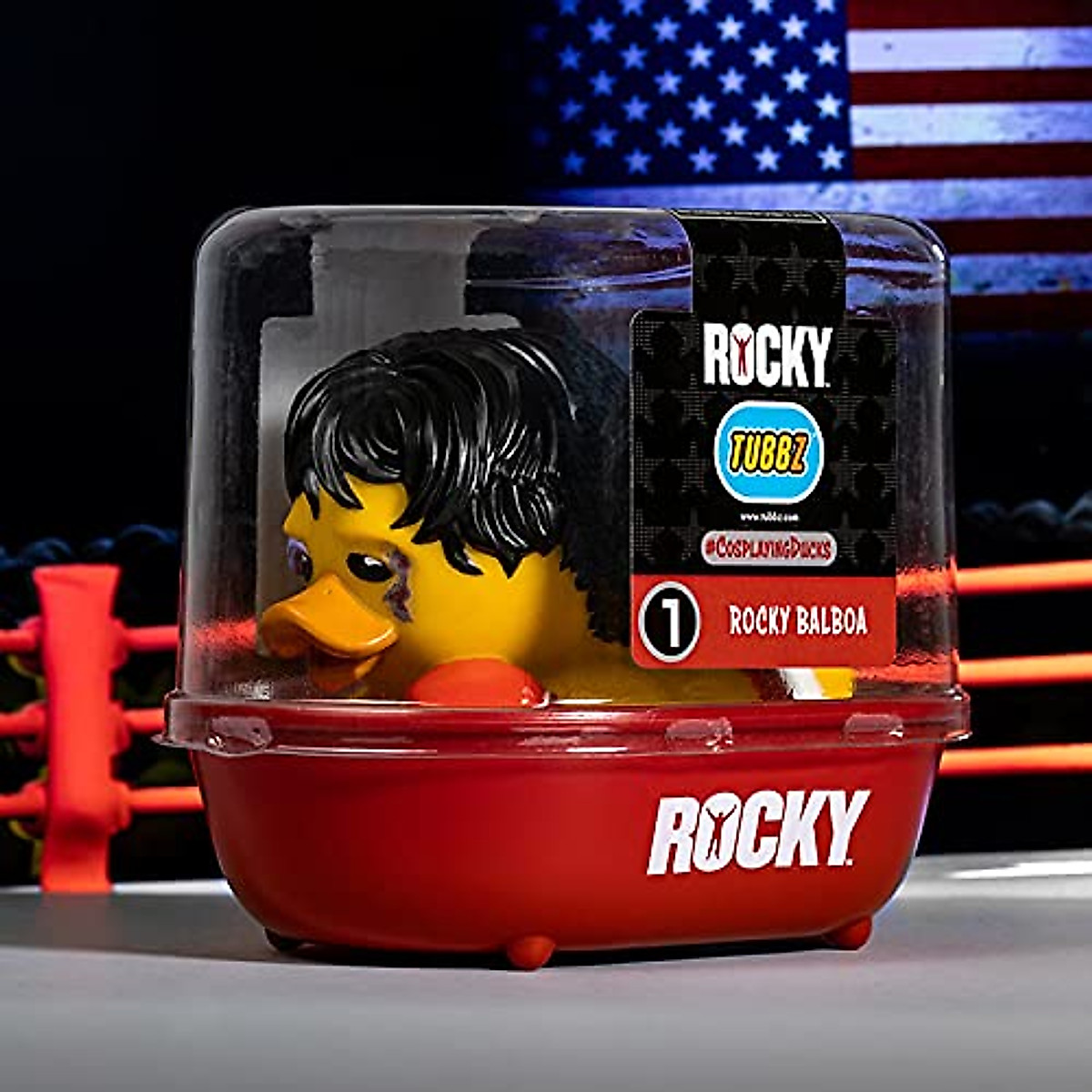 TUBBZ Rocky Balboa Duck Figurine – Official Rocky Merchandise – TV & Movies