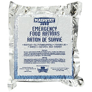 Mainstay Emergency Food Rations - Case of 10 Packs