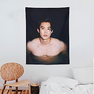 BAOJUN Dylan Wang Actor China Poster Sexy Artworks Polyester Tapestry Room Aesthetic Wall Art Prints Home Modern Decor Gifts 30"x40"