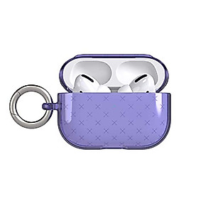 tech21 Evo Check for AirPods Pro - Plant-Based Case with Germ Fighting Antimicrobial Properties and 12 ft Drop Protection - Orchid