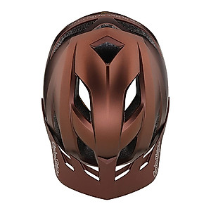 Troy Lee Designs Flowline Adult Bicycle Helmet MIPS EPP Lightweight Vented Adjustable Detachable Visor All Mountain Enduro, Gravel, Trail, BMX, Off-Road MTB (Cinnamon, XS/SM)