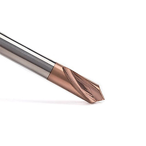 CREAP 1PC 90 Degree Center Drill Tungsten Carbide Point Drill Centering Positioning Drill 45 Degree Angle Tool Chamfer Drill (Size : H131020150)