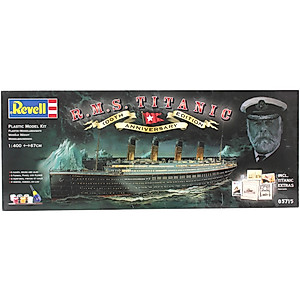 Revell 05715 1:400 RMS Titanic 100th Anniversary Edition Gift Set