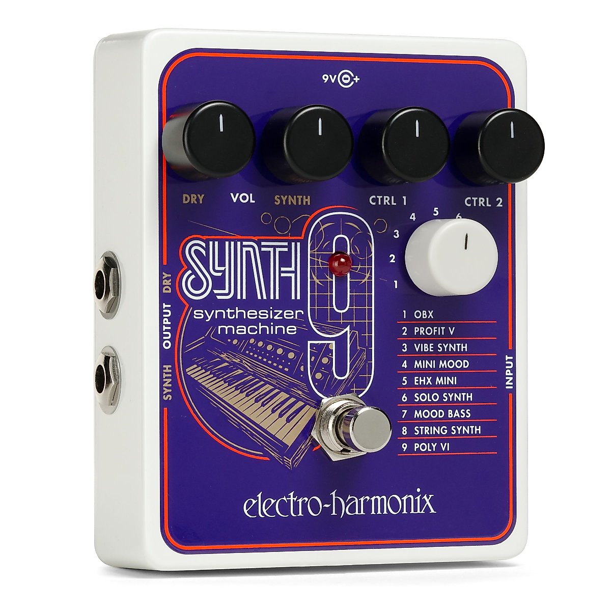 Electro-Harmonix SYNTH9 Synthesizer Machine Pedal