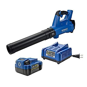 Kobalt 24-Volt Max Lithium Ion 410-CFM Brushless Cordless Electric Leaf Blower