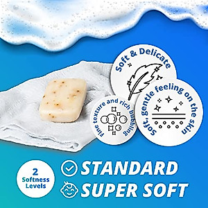 Rising Sun: Deluxe Japanese Exfoliating Bath Cloth & Shower Scrub Towel, Thorough Cleansing for Body, Back & Face, Fast Drying, Rich Foam Lather, Dead Skin Cell Removal, Unisex Loofah Alternative