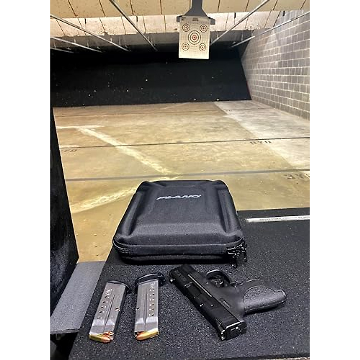 Plano Stealth Pistol Case, Lightweight Gun Carrying Case for Pistols, Lockable Dual Zipper Pulls with EVA Construction and Protective Foam