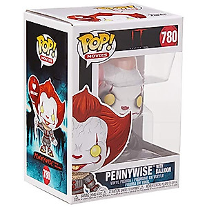 Funko Pop! Movies: It 2 - Pennywise with Balloon, Multicolor, us one-Size