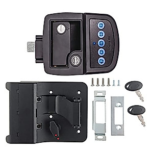 Bauer AP Products 013-5091 Keyed-A-Like Bluetooth Electric Towable Lock - RH,Black