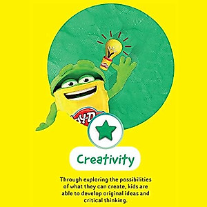 Play-Doh Fun Tub Playset, Great First Play-Doh Toy for Kids 3 Years and Up with Storage, 18 Tools, 5 Non-Toxic Colors (Amazon Exclusive)