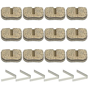 YOXUFA Mini Bike Brake Pads Disc Brake Pads for 79cc 97cc 100cc Coleman CT100U CC100X Baja Doodle Bug DB30 Motovox MBX10 Monster Moto MMB80 MMB105 49cc SYX Moto Mototec Pocket Dirt Bike ATV Parts