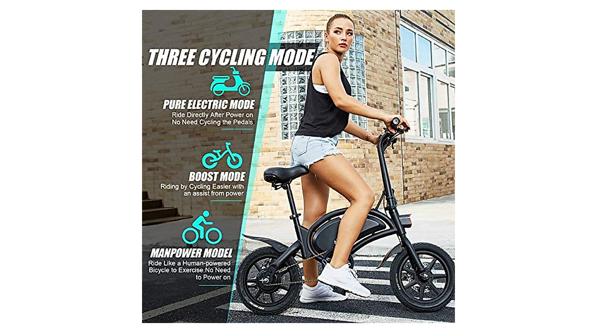 ANCHEER 500W Electric Bike - Foldable Commuter eBike with App Control