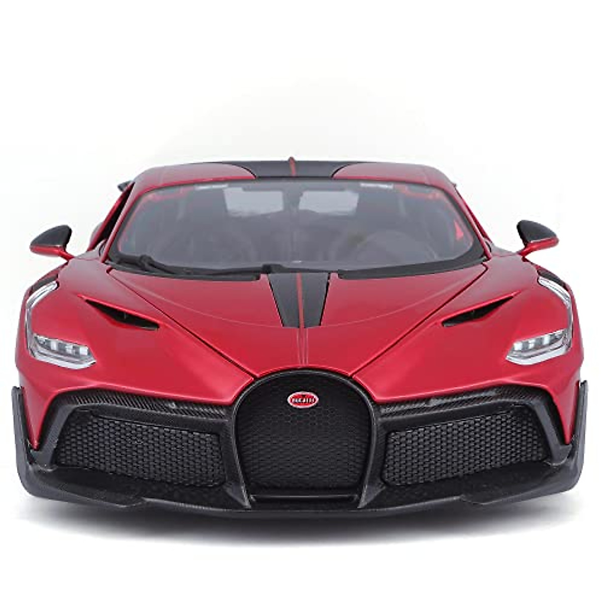 Bburago Bugatti Divo 1/18 Diecast Model Car 11045 Red, (18-11045MTRD)
