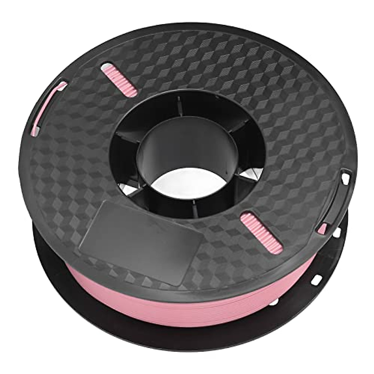 PLA Filament, 1kg 3D Printer Consumable Bubble Free Smokeless for Printing(Pink)