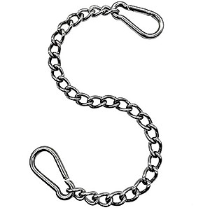 Hammock Hanger Chain Carabiners Kit - Heavy Duty Porch Swing Hanging Hooks 1000lbs Capacity 360° Swivel for Egg Chair, Yoga, Punching Bags, Gym（2 Sets）
