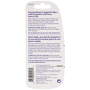 Sally Hansen Beauty Tools, Clip N' Catch-Control Grip Nail Clip with Catcher , 1 Count (Pack of 1)