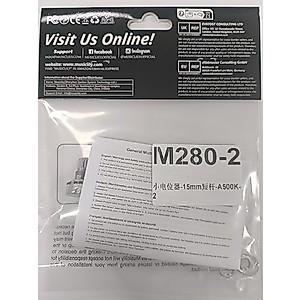 Musiclily 15mm Guitar Mini Size Pots 500K Short Split Shaft Audio Taper Potentiometers for Guitar Bass (Pack of 2)