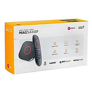 GOOFY TURTLE 2023 Genuine Mag 544W3 4K Linux 4.9 Box 1GB DDR4 RAM - Built-in Dual 2.4G/5G WiFi - Replacement for mag 524w3 and 424W3