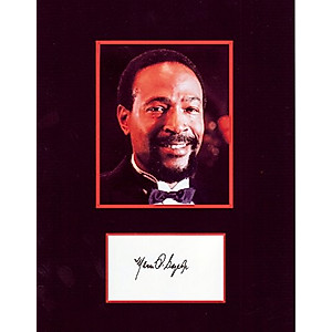 Kirkland Marvin Gaye, 8 X 10 Photo Autograph on Glossy Photo Paper