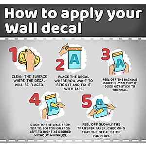 crypto, Multiple Font Custom Name & Initial Nursery Wall Decal - Mural Wall Decal Sticker for Home Children's Bedroom, Car & Laptop (OP002)