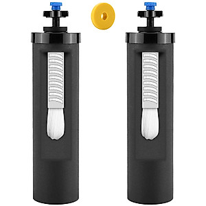 Black Purification Element Replacement Filter Compatible with Purification Elements and Gravity Water Filter System-Fetechmate Series,Big Series,NSF/ANSI 372