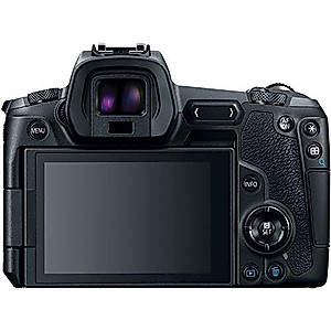 Camera Bundle for Canon EOS R with RF 24-105mm f/4 is USM Lens Mirrorless Digital Camera with V30 Shotgun Microphone, LED Light, 2X Extra Battery and Accessories (50" Tripod, 128Gb Memory and More)