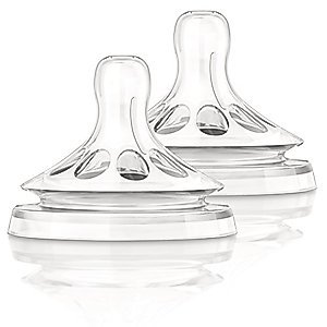 Philips AVENT BPA Free Natural Fast Flow Nipples, 2-Pack