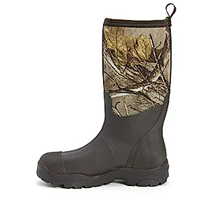 Muck Boots Unisex Wellington Boots Rain, Brown Bark Real Tree Xtra, 8 US Men
