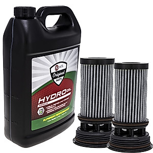 Exmark Hydraulic Oil 1 Gallon and Filter Kit Lazer Z AS E S X Z Series Next Lazer Z ASX 116-1218 116-0164