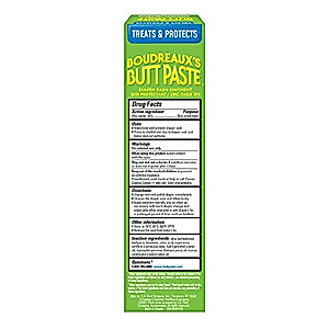 Boudreaux's Butt Paste Diaper Rash Ointment Variety Pack (1-4 oz Maximum Strength, 1-4 oz Natural Aloe)