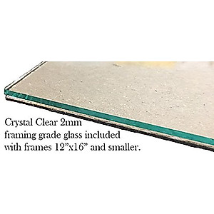 Natural Wood Frame (16x24, Rustic White Wash)