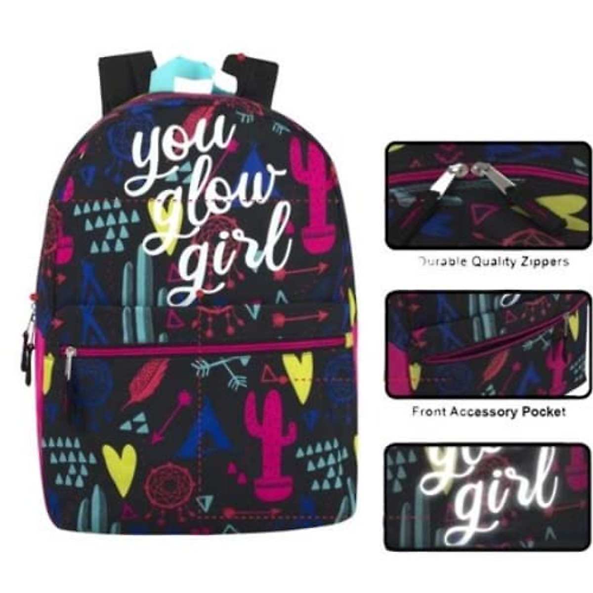 SonaGear Glow in dark girls backpack